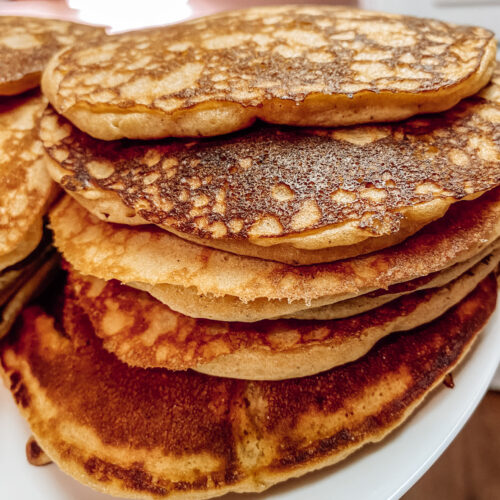 The Best Buttermilk Pancakes, Made with Fresh Flour - The Real Mrs. Yopp